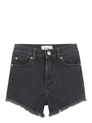 DL1961 Lucy High Rise Denim Shorts - Nightshade