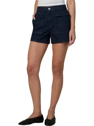 Joe's Jeans Irina Flap Pockets Denim Shorts - Rinse