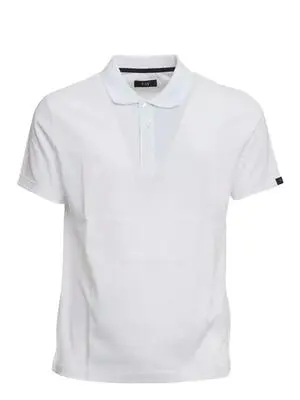 FAY Cotton Polo - White