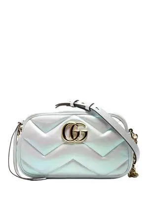 Gucci 2015 Gg Marmont Shoulder Bag - White