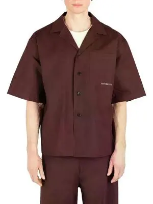 SOCIETE ANONYME Boo Pocket Buttoned Shirt - Red