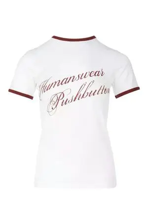 PUSHBUTTON Short-sleeve T-shirt - White
