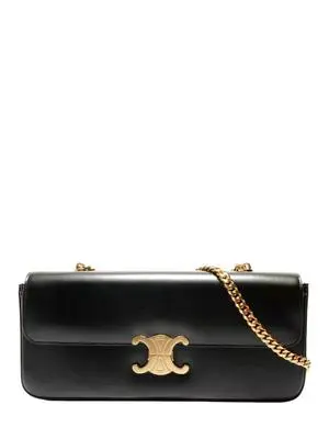 Celine 2010s Claude Shoulder Bag - Black