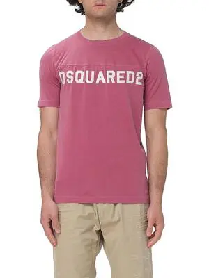 Dsquared2 Cotton T-shirt With Logo - Red