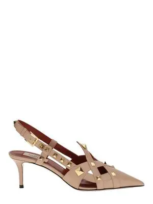 Valentino Garavani Studded Slingback Pumps - Multicolor