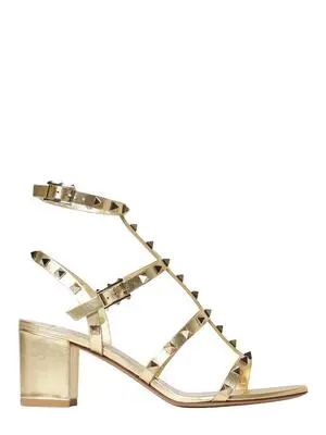 Valentino Garavani Heeled Sandal - Steel