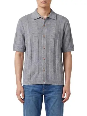 Brunello Cucinelli Knit Shirt - Mouse Grey
