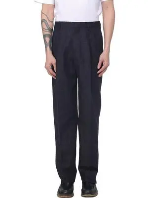 LARDINI Pleated Trousers - Blue
