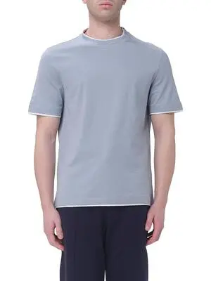 Brunello Cucinelli T-shirt - Gnawed Blue