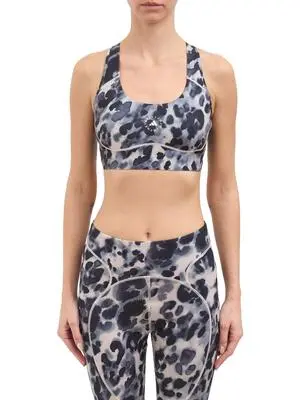 Adidas By Stella McCartney Printed Sports Top - Multicolor