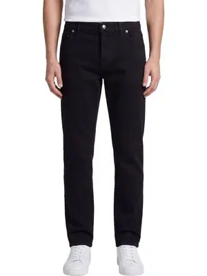 DOLCE & GABBANA Dolce & Gabbana Mid-Rise Skinny Stretch-Denim Jeans With Logo Plaque