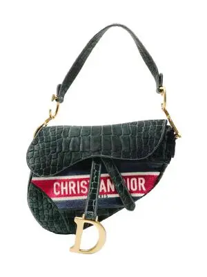Dior Saddle Shoulder Bag - Green
