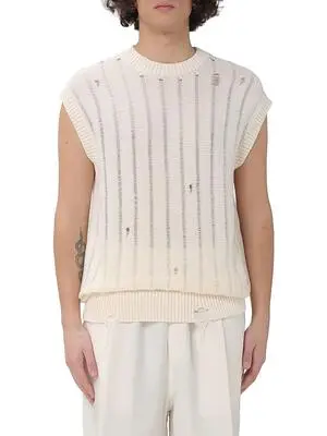 LANEUS Sleeveless Vest - Beige