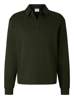 Bogner Lionel Polo Sweatshirt Dark Green