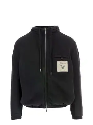 Jacquemus Zip Pocket Hoodie - Black