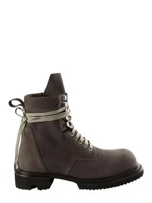 Rick Owens Low Army Gabe Boots - Grey