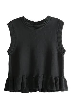Cecilie Bahnsen Billie Vest - Black