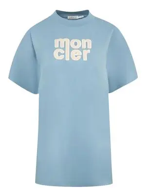 Moncler Short-sleeve T-shirt - Blue