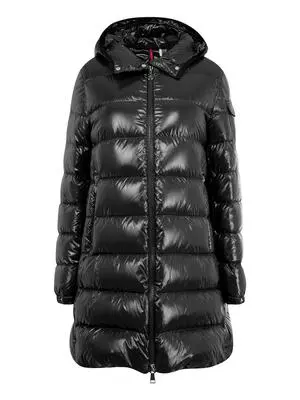 Moncler Courcelles Long Coat - Black
