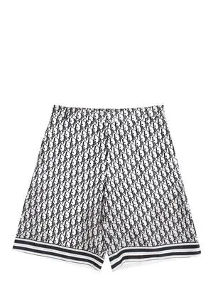 Dior Oblique Twill Shorts - Blue