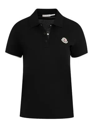 MONCLER Toggle Waist Polo Shirt