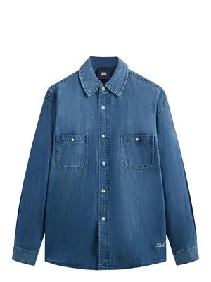 Kith Chambray Apollo Shirt - Blue