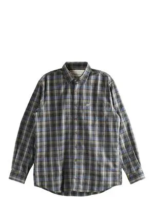 ERL Woven Check Shirt - Grey