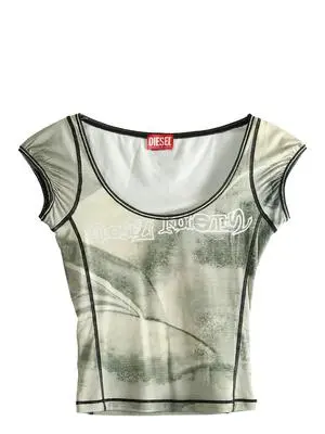 DIESEL T-icaty Tank Top - Grey