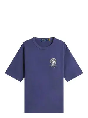 Polo Ralph Lauren Short-sleeve Heavyweight Jersey Knit Graphic T-shirt - Blue