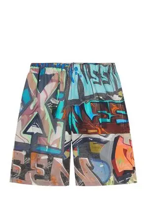 Off-White Allover Lounge Shorts - Multicolor