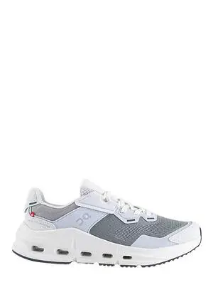 On Cloudnova Rift Woven Trainers - Alloy Glacier