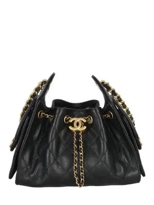 CHANEL Chanel 26P Quilted Caviar Mini Hobo