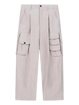 Giorgio Armani Multi-pocket Trousers - Beige