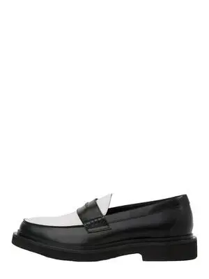 Karl Lagerfeld Keaton Saddle Loafers - Black