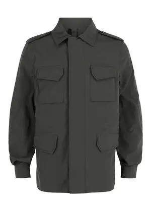 SLOWEAR Monterdoro Slim-fit Field Jacket - Dark Green