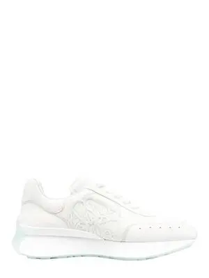 Alexander McQueen Sprint Runner - White/green