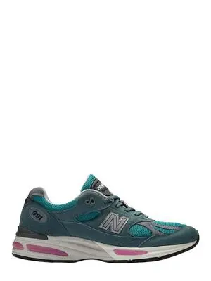 NEW BALANCE 991v2 Miuk Sneakers - Porcelain Green/trooper/smoked Pearl