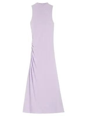 BOSS Slim-fit Jersey Dress - Light Purple