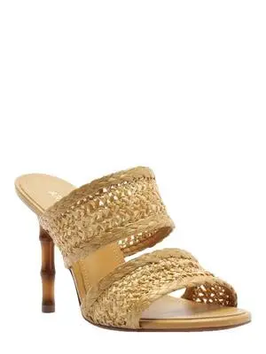 AREZZO Zula Stiletto Sandal - Natural/caramel