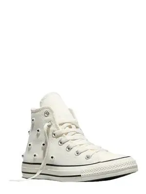 CONVERSE Chuck Taylor® All Star® Beaded Low Top Sneakers Egret/black/egret