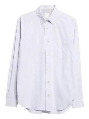 ELEVENTY Stripe Button Down Shirt