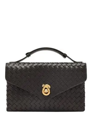 Bottega Veneta Knot Lock Bag Brown