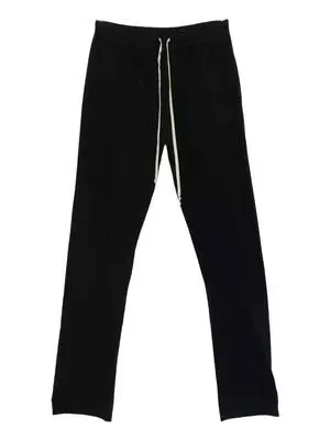 Rick Owens Drawstring Track Pants - Black