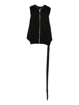 Rick Owens Hooded Gilet - Black