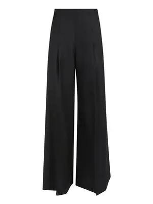 Giambattista Valli Pleated Palazzo Pants - Black