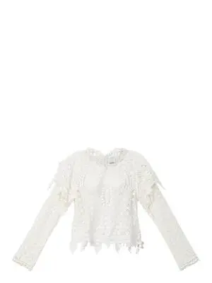 ISABEL MARANT Hyliana Guipure Lace Top