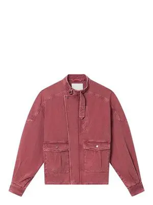Isabel Marant Isaiah Relaxed-fit Jacket - Pink