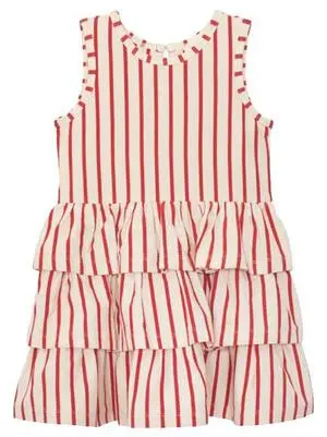 MABEL + HONEY Striped Knit Sleeveless Dress
