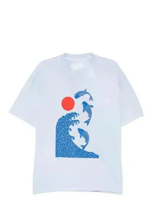 MELT Graphic-print T-shirt - Blue