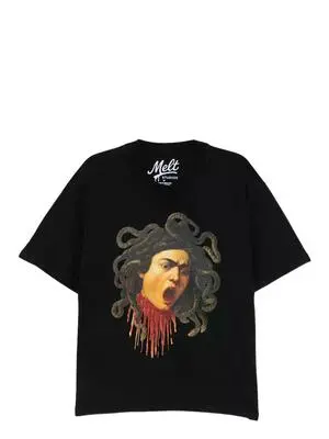 MELT Graphic-print T-shirt - Black